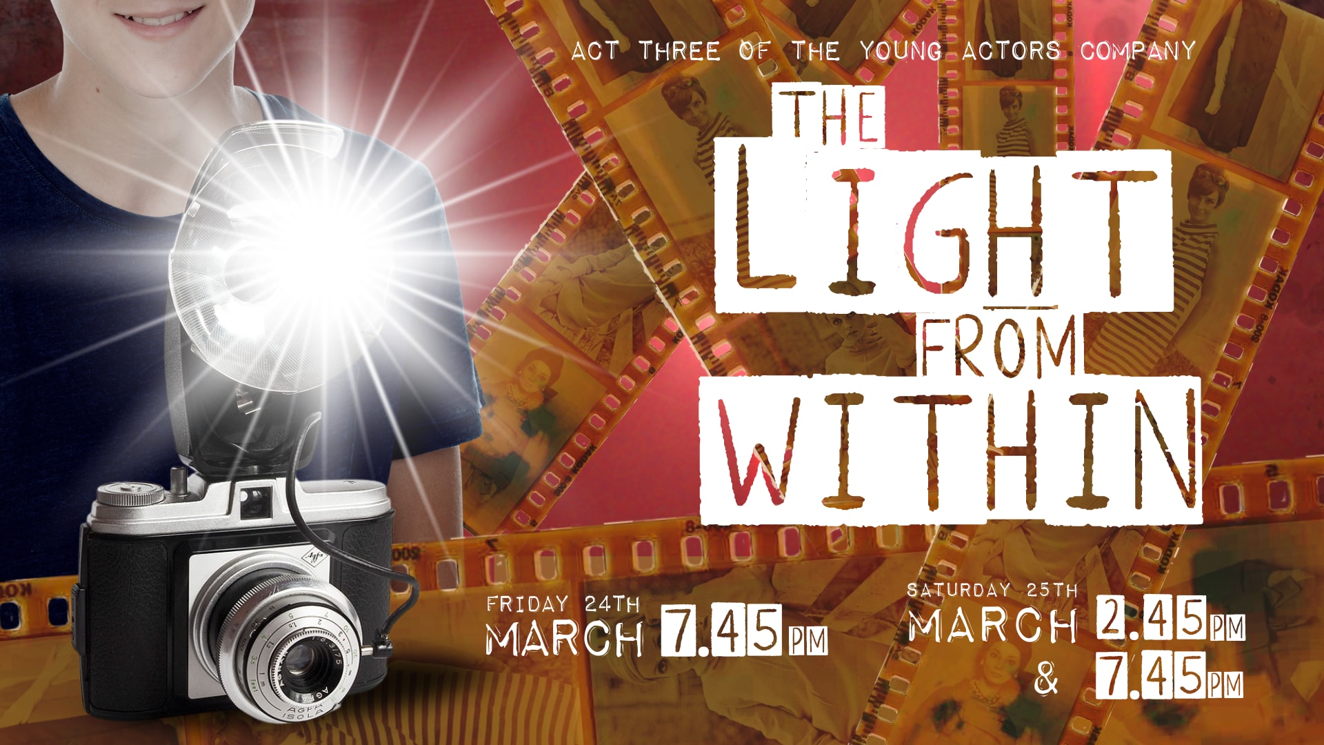 Act 3: The Light From Within Tickets | Studio at New Wimbledon Theatre in Wimbledon | ATG Tickets